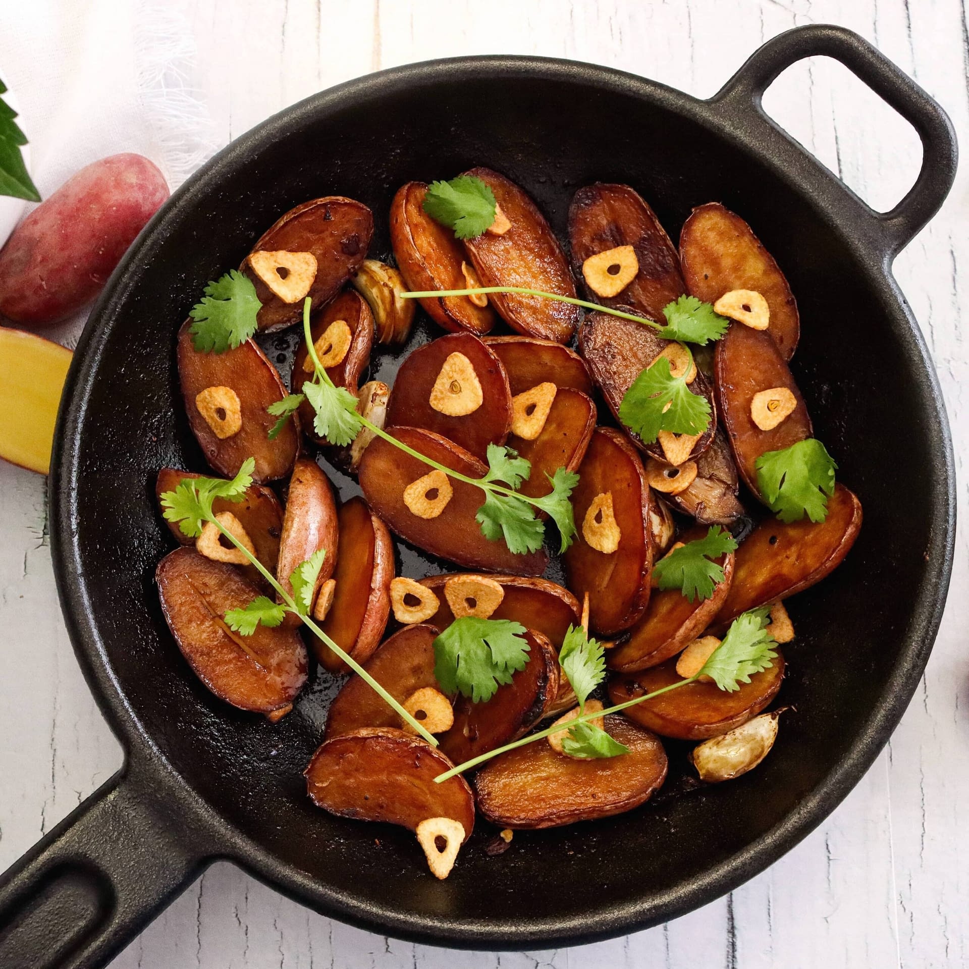 Filipino Adobo Roasted Potatoes | EarthApples